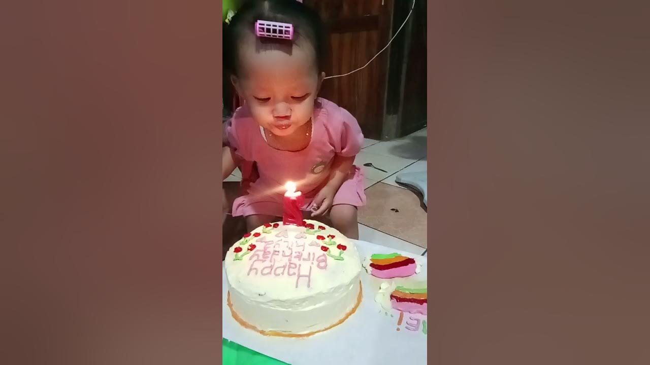 ulang tahun adek hilya ke 2 tahun - YouTube
