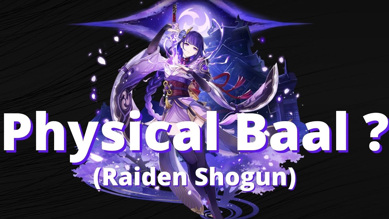 I'm committed to Physical Raiden | Genshin Impact - YouTube