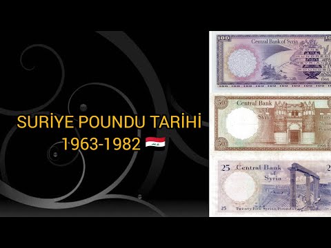 SURİYE POUNDU TARİHİ - 1963-1982 🇮🇶
