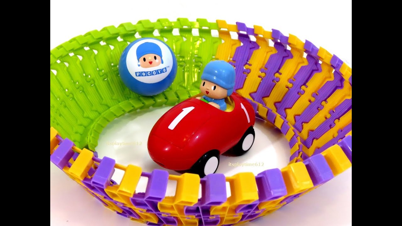 8 Minutes POCOYO Swiggle Traks Motorized Vehicle Unboxing | Video 527 ...