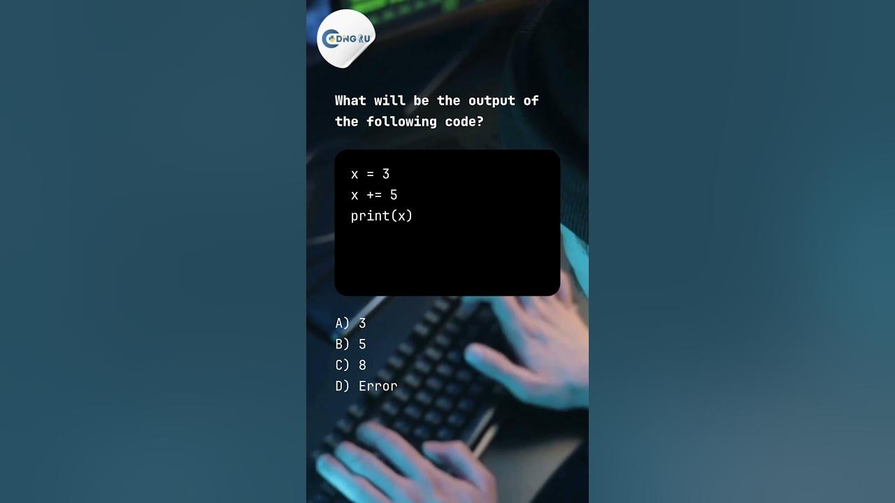 Python Mcq Assignment Operators Python Pythonmcq Pythoncoding