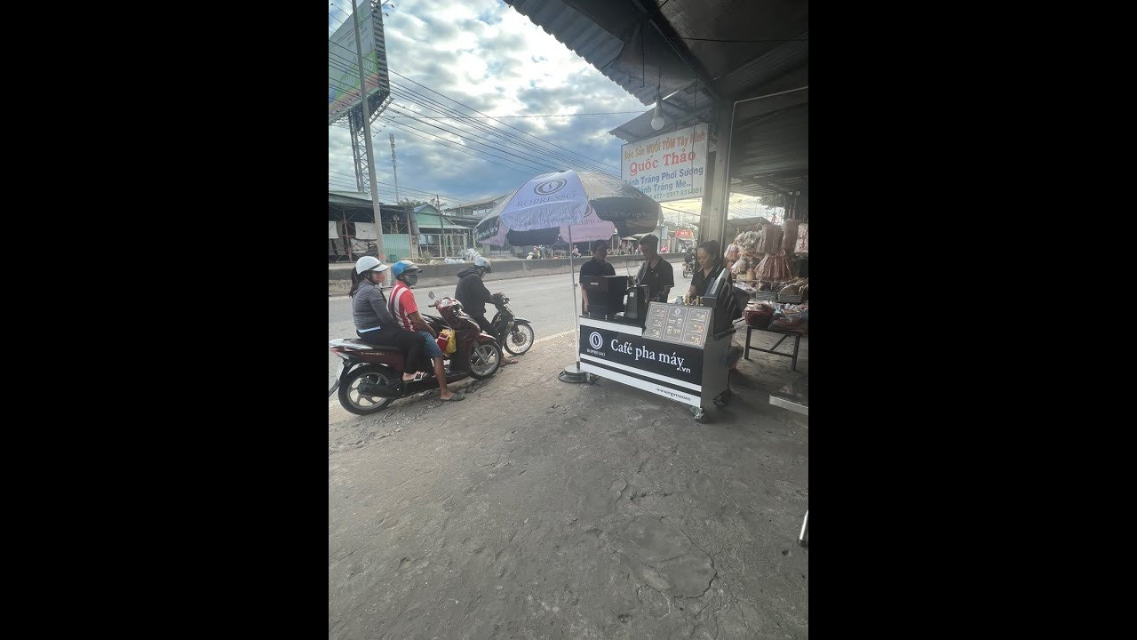 Khai Trương Xe Quầy Cafe Pha Máy ROPRESSO Kh Anh Quốc : 17 - QL 22 ...