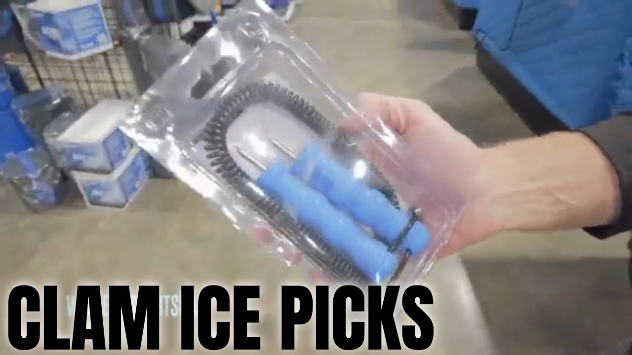 Think Ice Fishing Safety With CLAM Ice Fishing Ice Picks #clamoutdoors ...