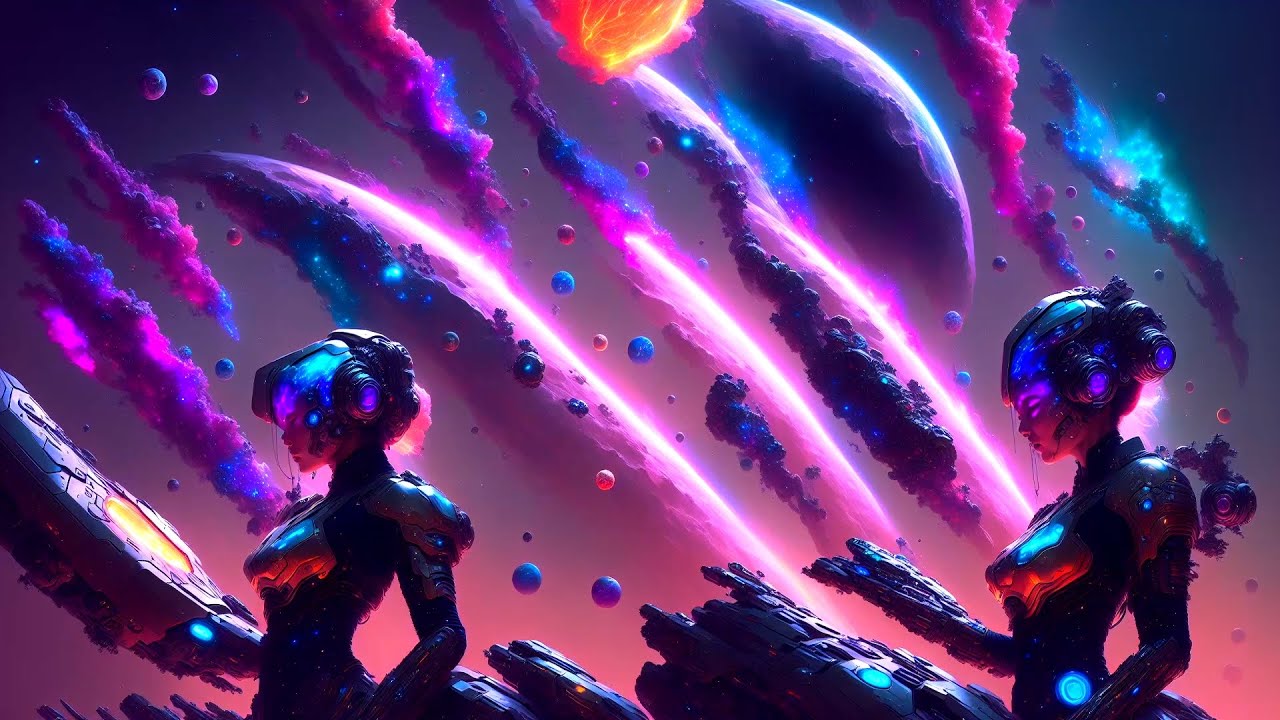 AI Art Video (@Aibient Artist Artwork) - Abstract Sci-Fi Cool Dream ...