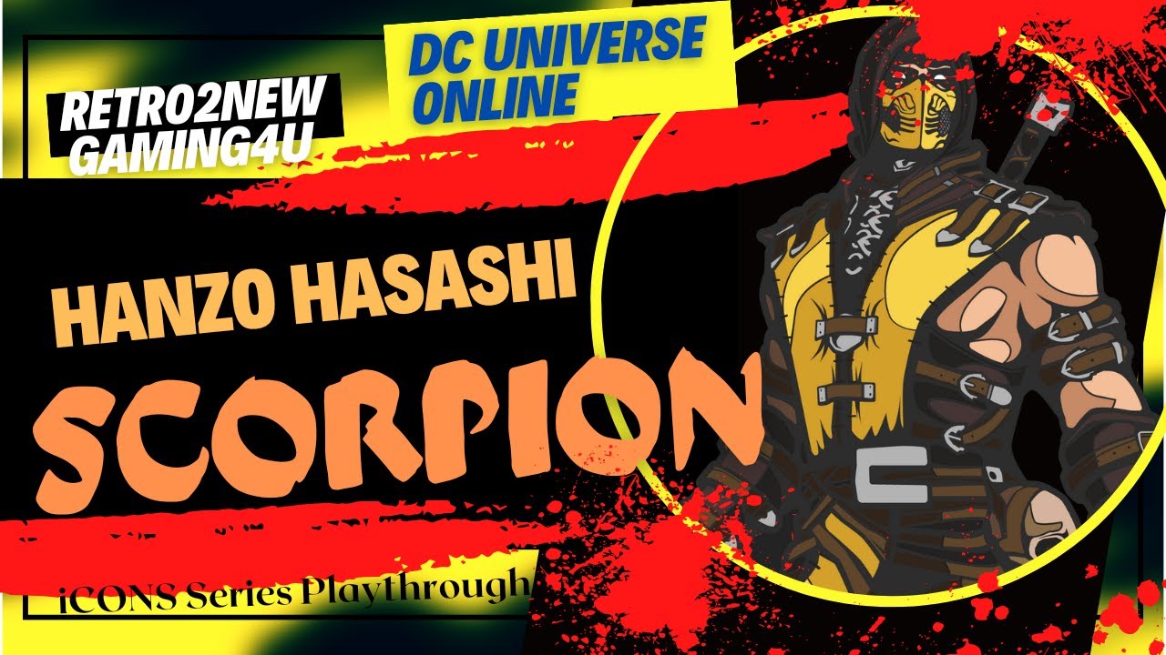 DC Universe Online-Scorpion (MK) Playthrough (Pt1)-The Icons Series-1 ...