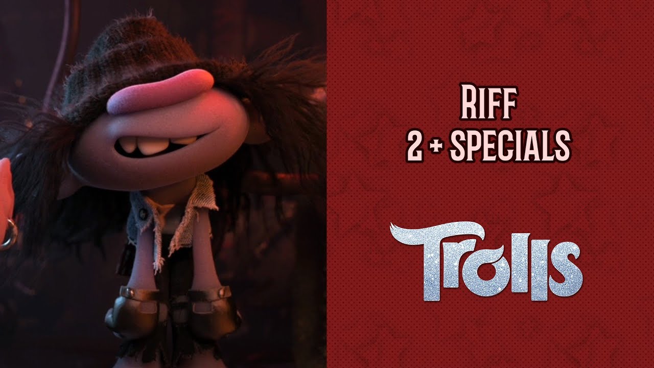 Trolls - Riff scenes (2nd movie + specials) - YouTube