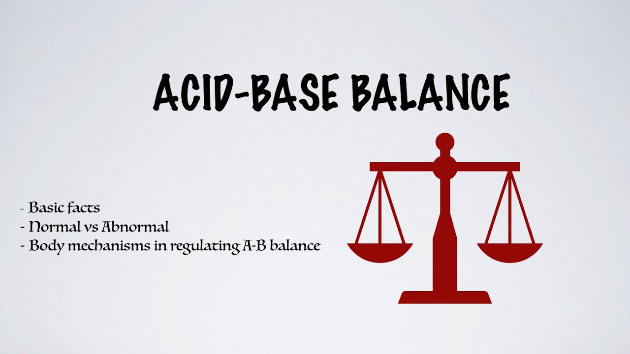 Acid-Base Balance-Respiratory and Metabolic Mechanisms - YouTube