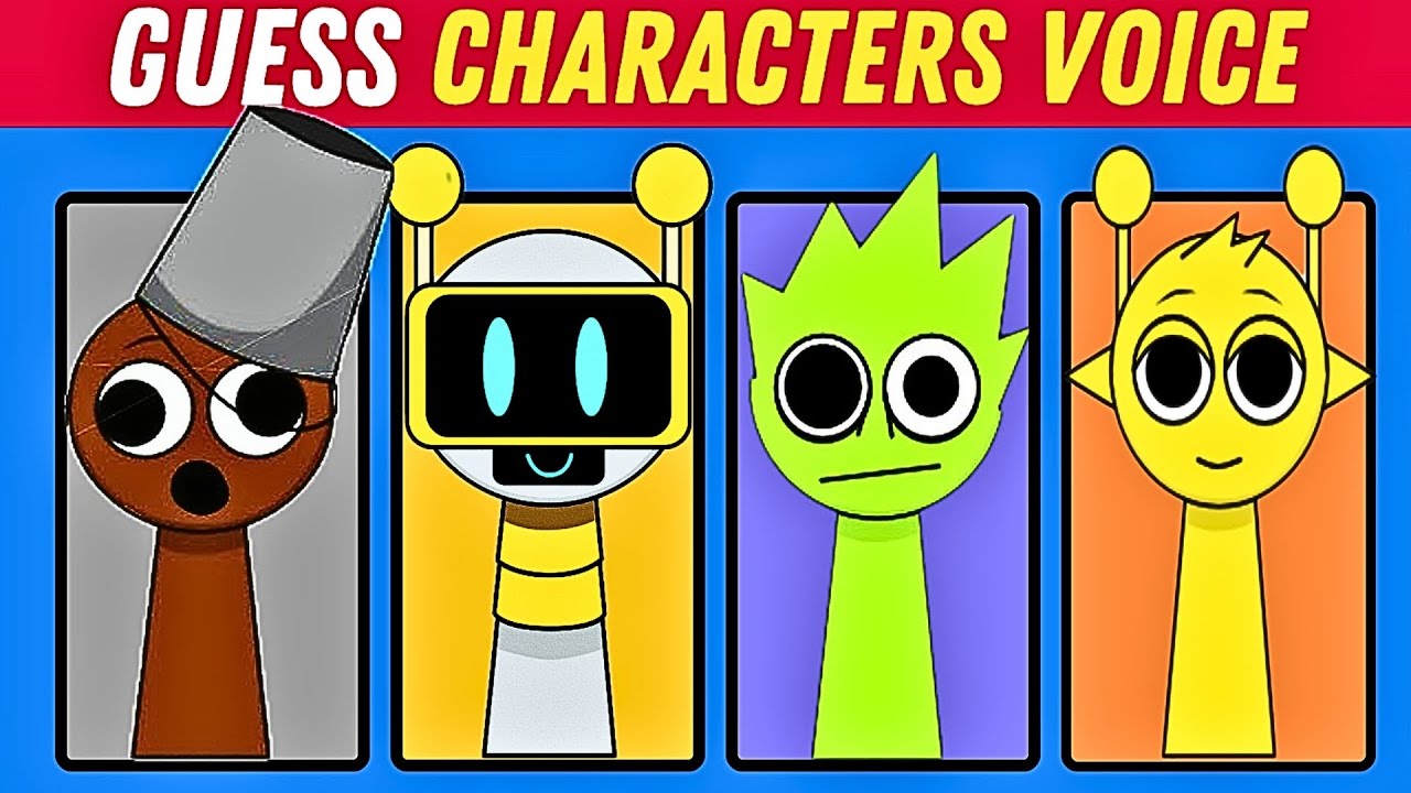 Guess the Incredibox Sprunki Characters by their Voice #quiz, #sprunki ...