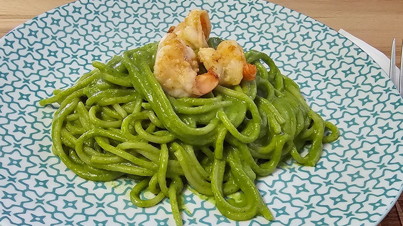 Pasta Verde | Receta Sabrosa y Fácil - YouTube