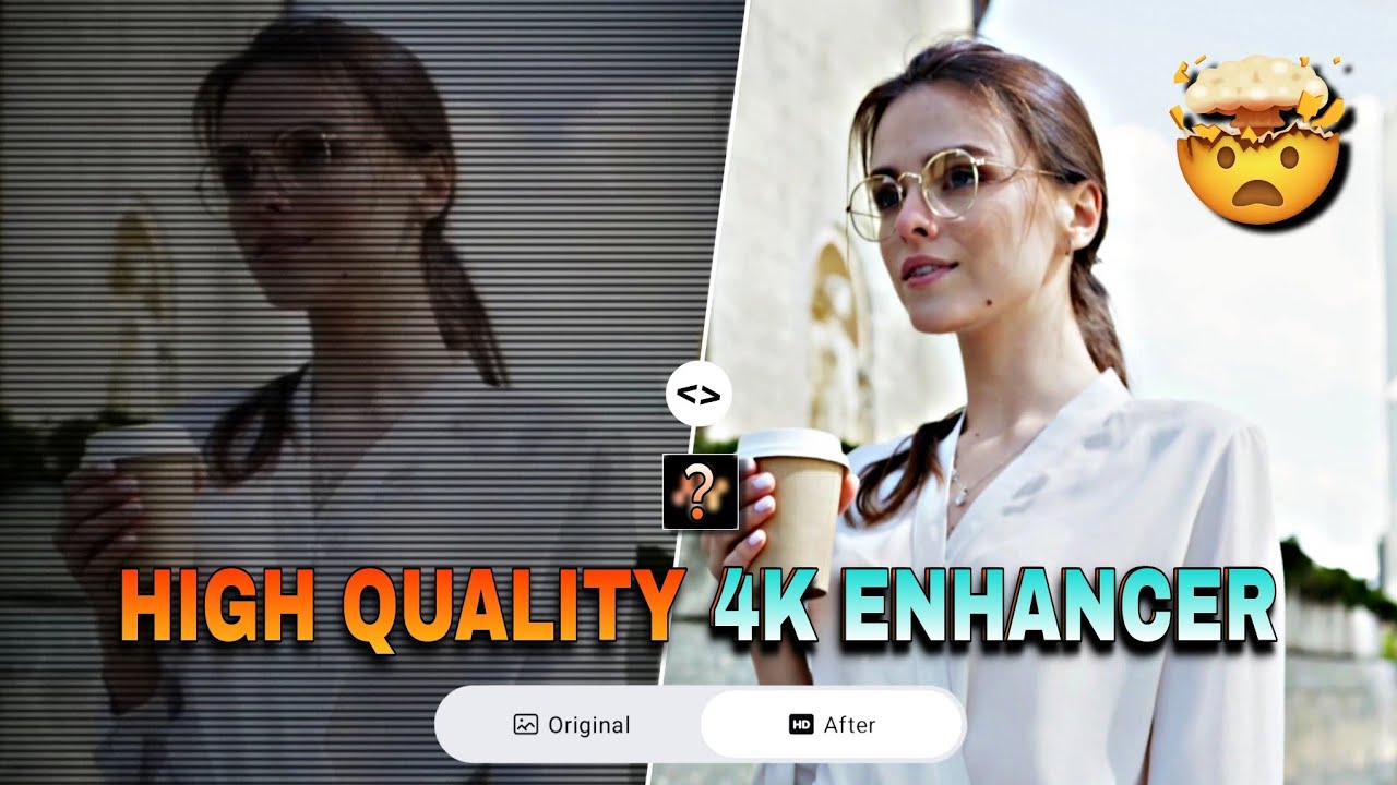 4k Quality Video Editing 🤯🔥 | Best Video Quality Enhancer App #inshot # ...