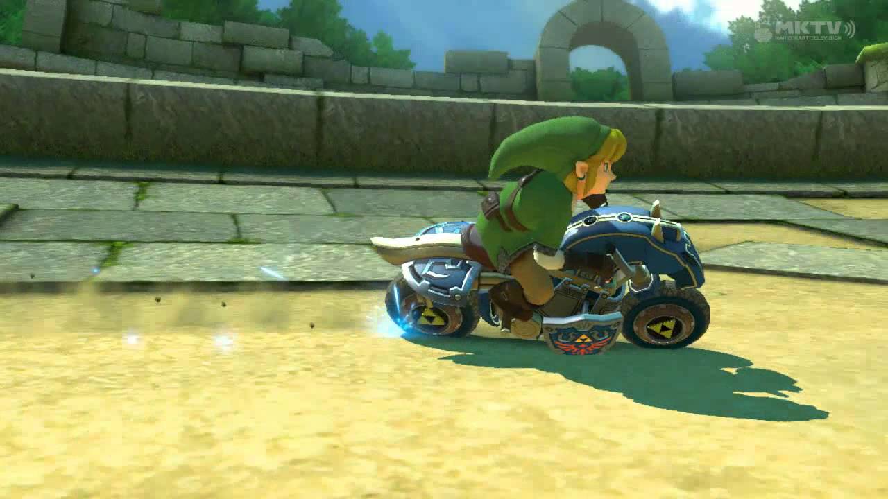 Wii U - Mario Kart 8 - Hyrule Circuit - YouTube