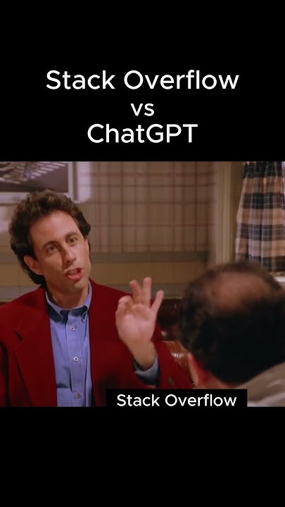 Stack Overflow vs ChatGPT - YouTube