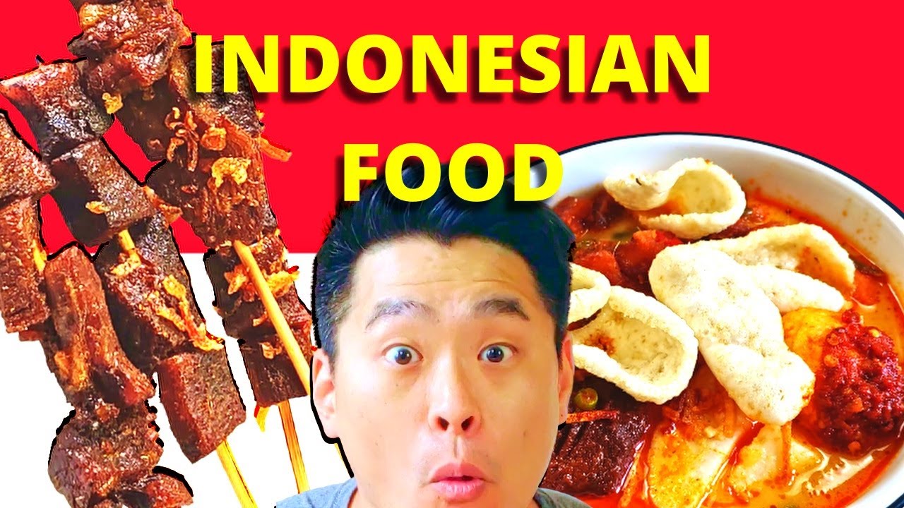I Try Indonesian Food For The Very First Time | Lontong Sayur, Mie ...