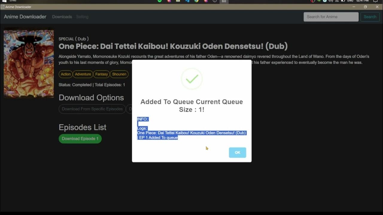 Anime Batch Downloader Gui | Ridiculosly efficient, fast and light ...