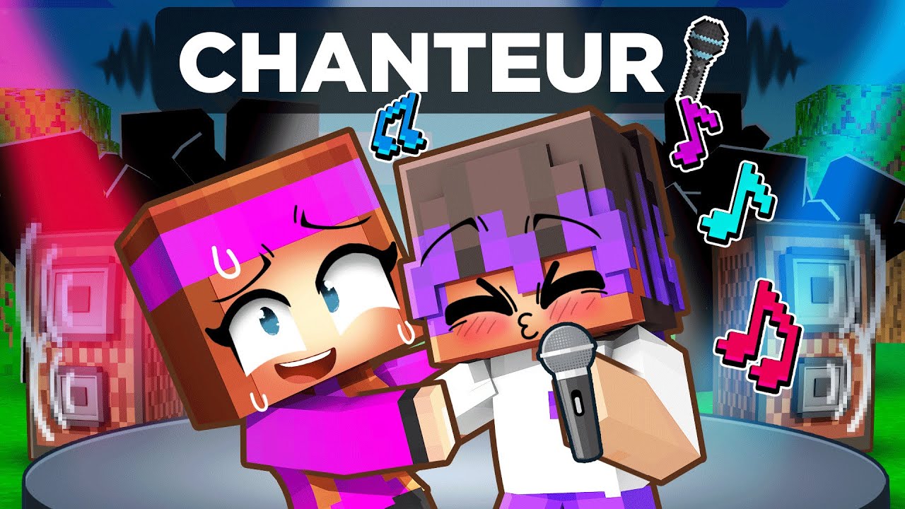 Un chanteur CRUSH sur Anna sur Minecraft ! - YouTube
