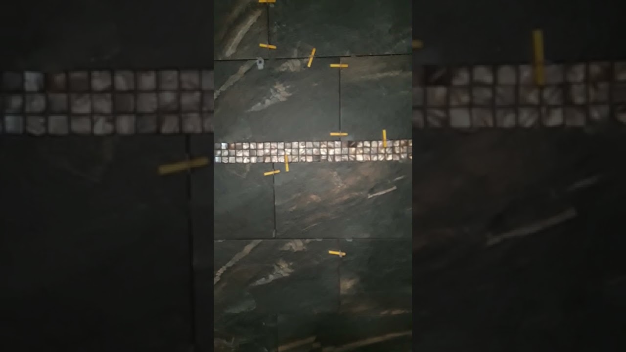 Big tile job lots of hard work - YouTube