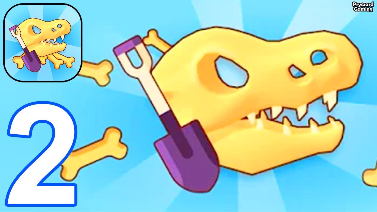 Dino Gallery: Idle Museum Sim - Gameplay Walkthrough Part 2 Dig ...