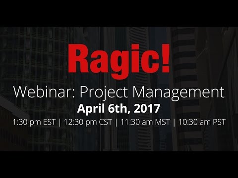 Webinar: Project Management with Ragic - YouTube