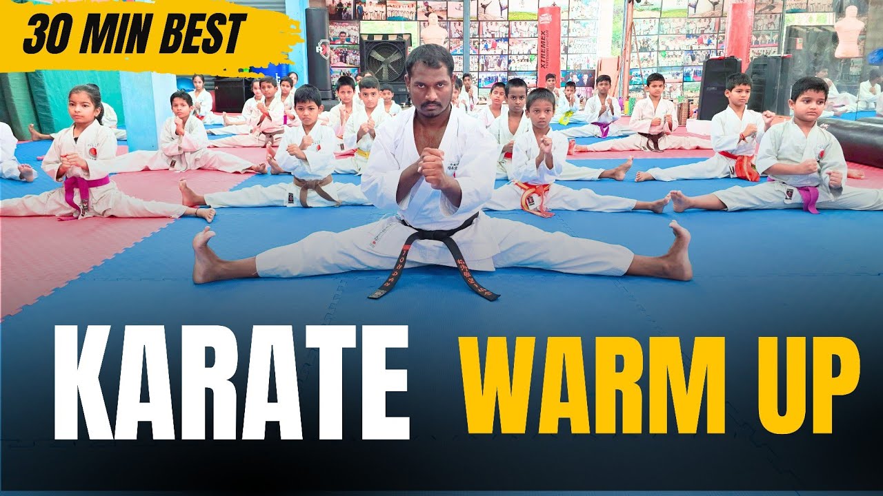 Karate Daily Warm-Up | Fitness, Power & Discipline Together !! SS karate !! #karate # ...
