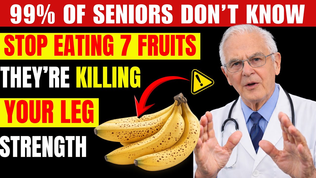 Senior. Stop Eating THESE Fruits - They Are Destroying Your Leg ...