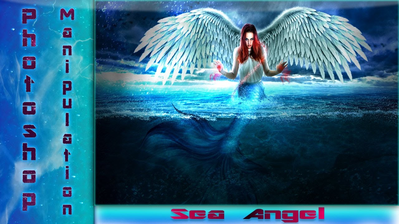 Sea Angel Photoshop Manipulation | Photoshop CC Tutorial - YouTube
