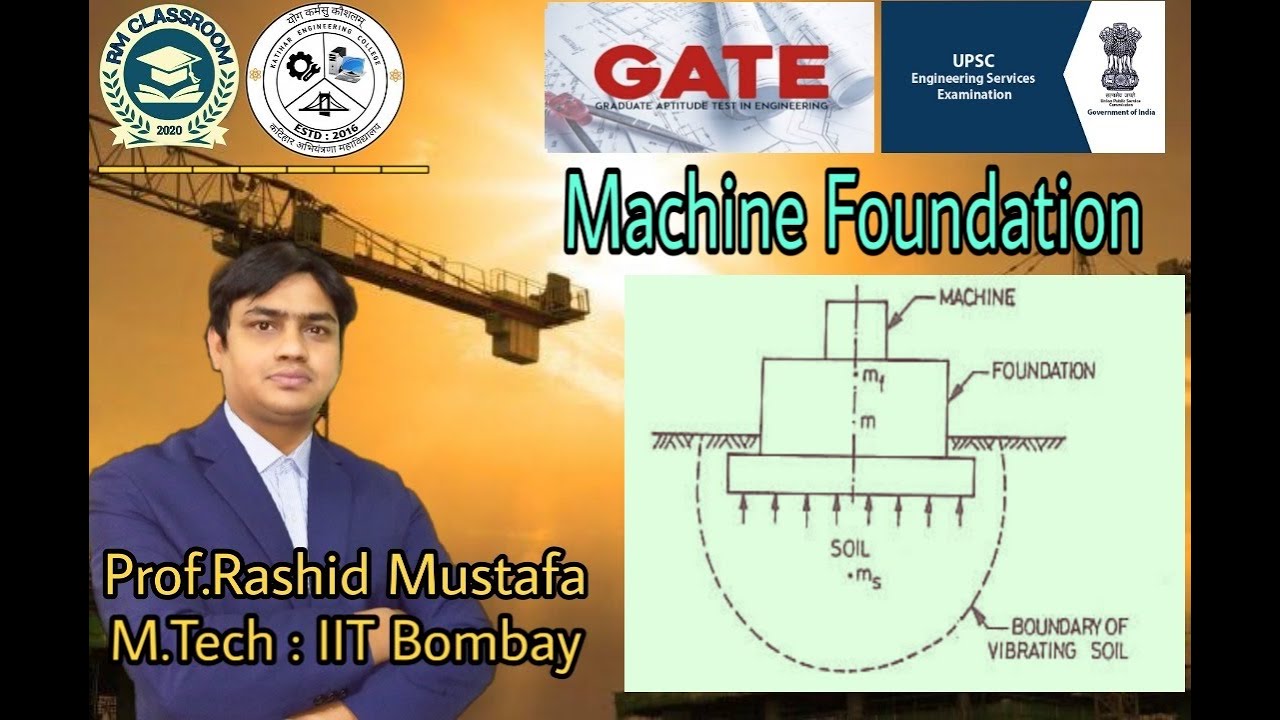 Lecture-3 | Machine Foundation | Foundation Engineering | Civil ...
