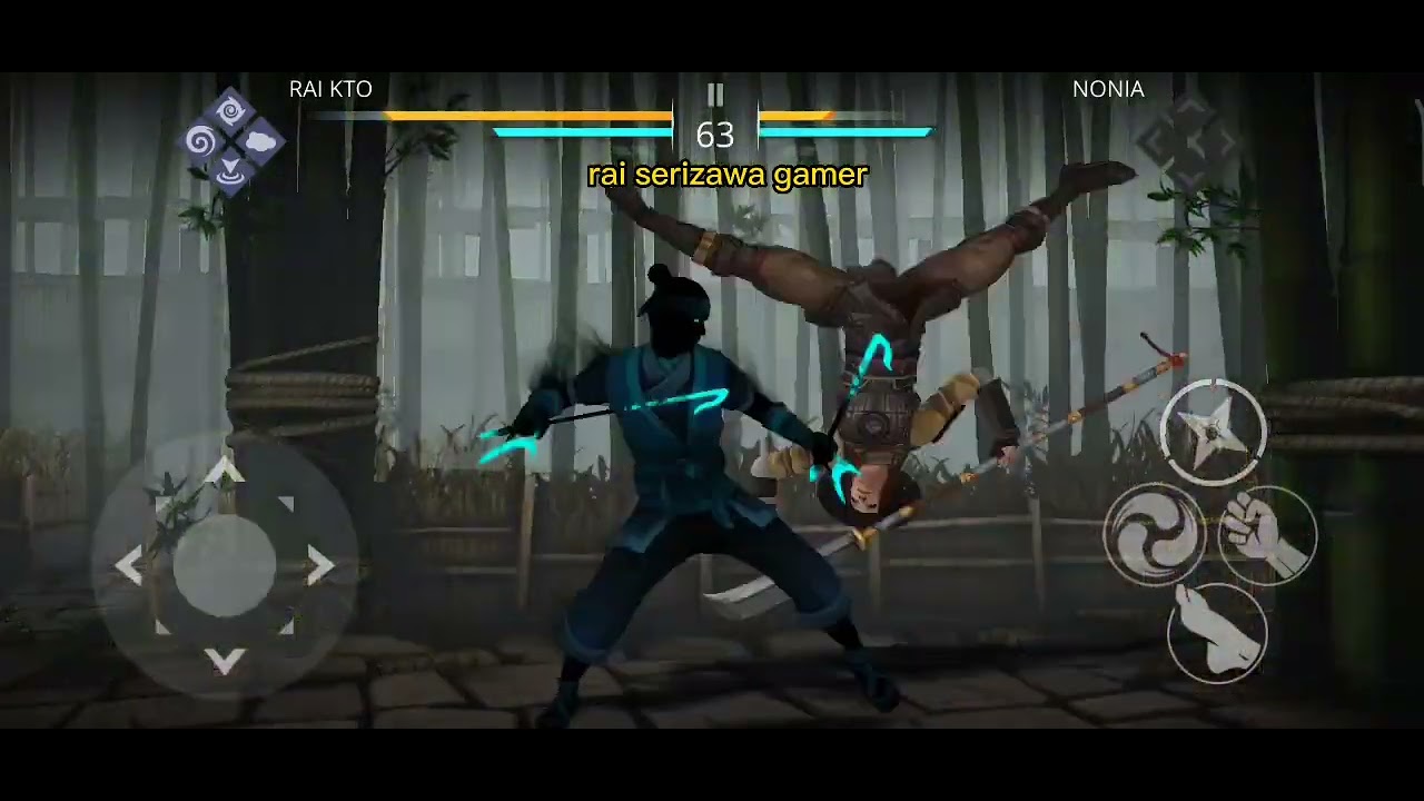 shadow fight game play - YouTube