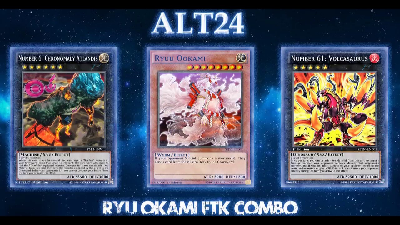 [YGOPRO] Ryu Okami FTK Combo (Link Format) - YouTube