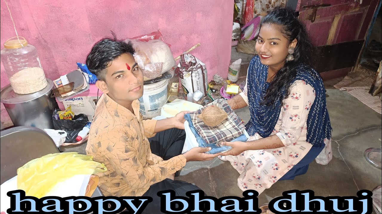 happy..bhai ..dhuj... diwali 3 Volg .. #bhai #bhaidhuj #viralvolg # ...