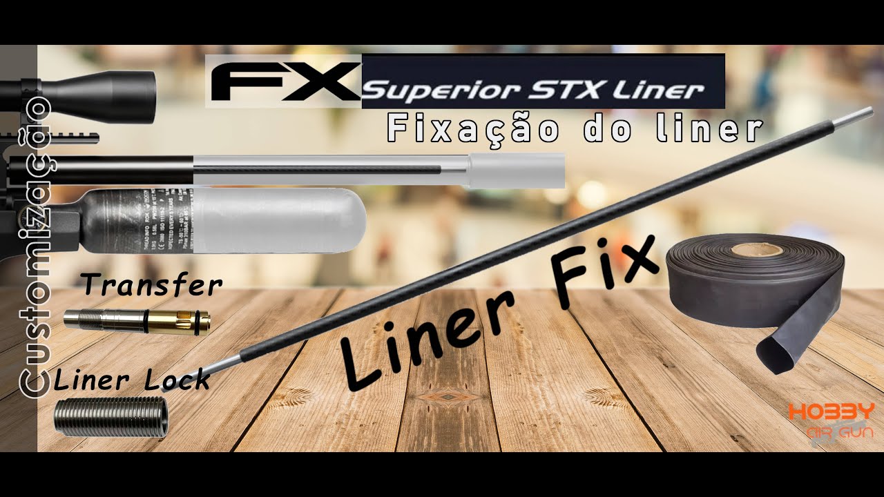 Liner fix com Termo retrátil | Montagem FX Liner - Parte 2 - YouTube