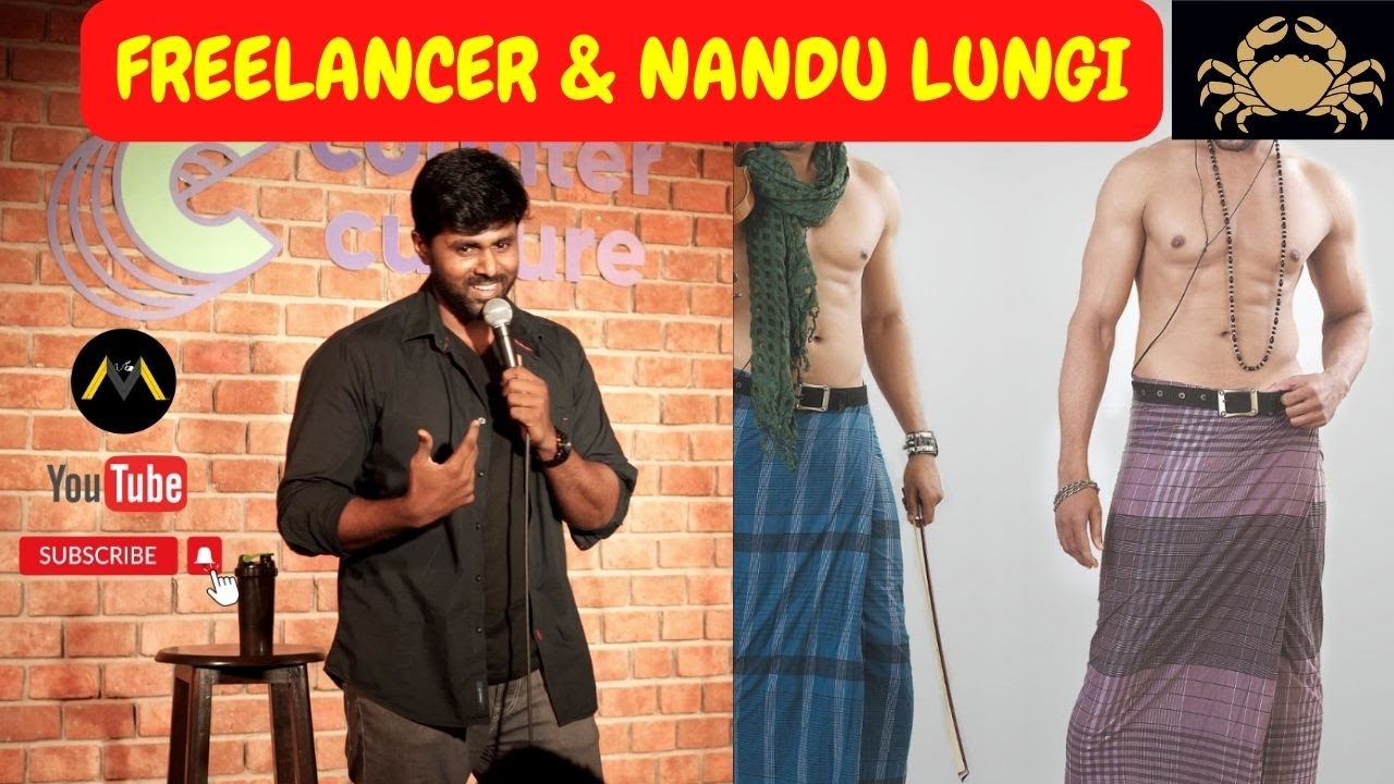 Freelancer | NANDU LUNGI Heckler & being famous Stand up Comedy by ...