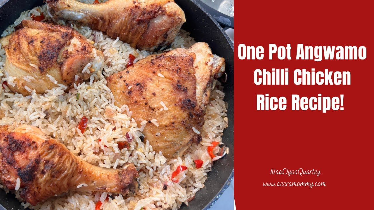 One Pot Angwamo Chilli Chicken Rice - YouTube