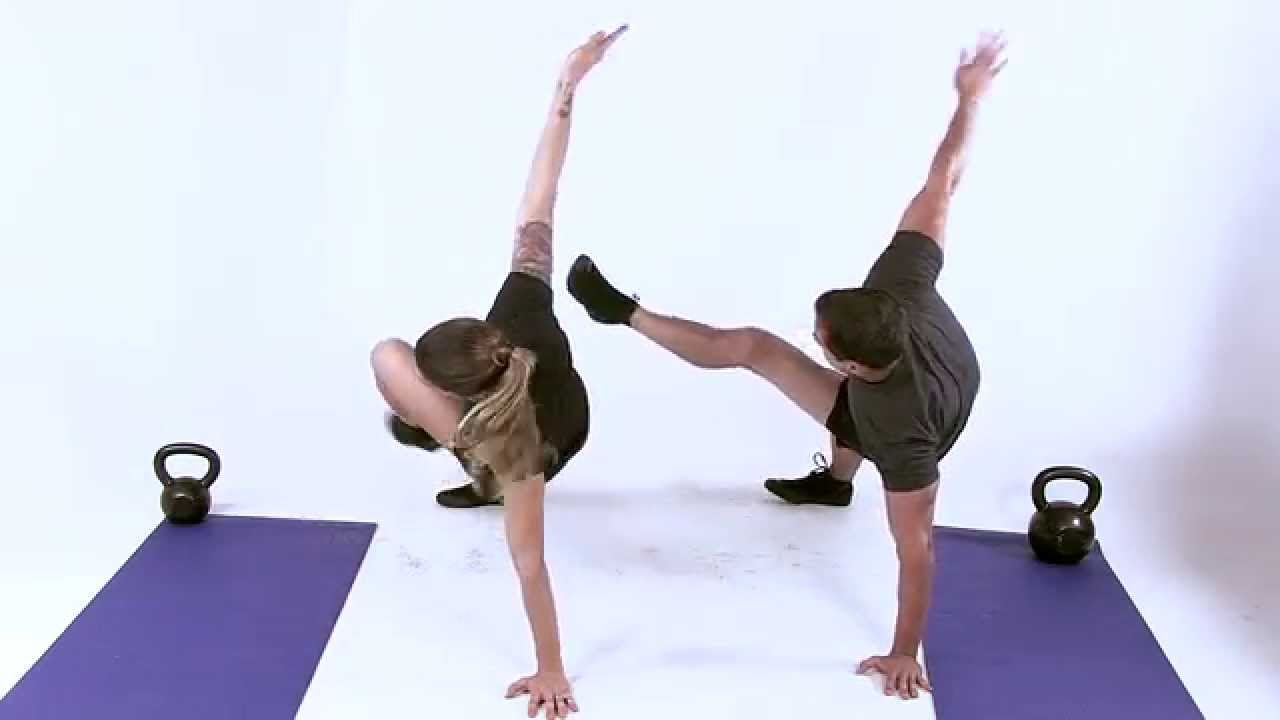 Warrior Push Up W/ Kick Out - YouTube