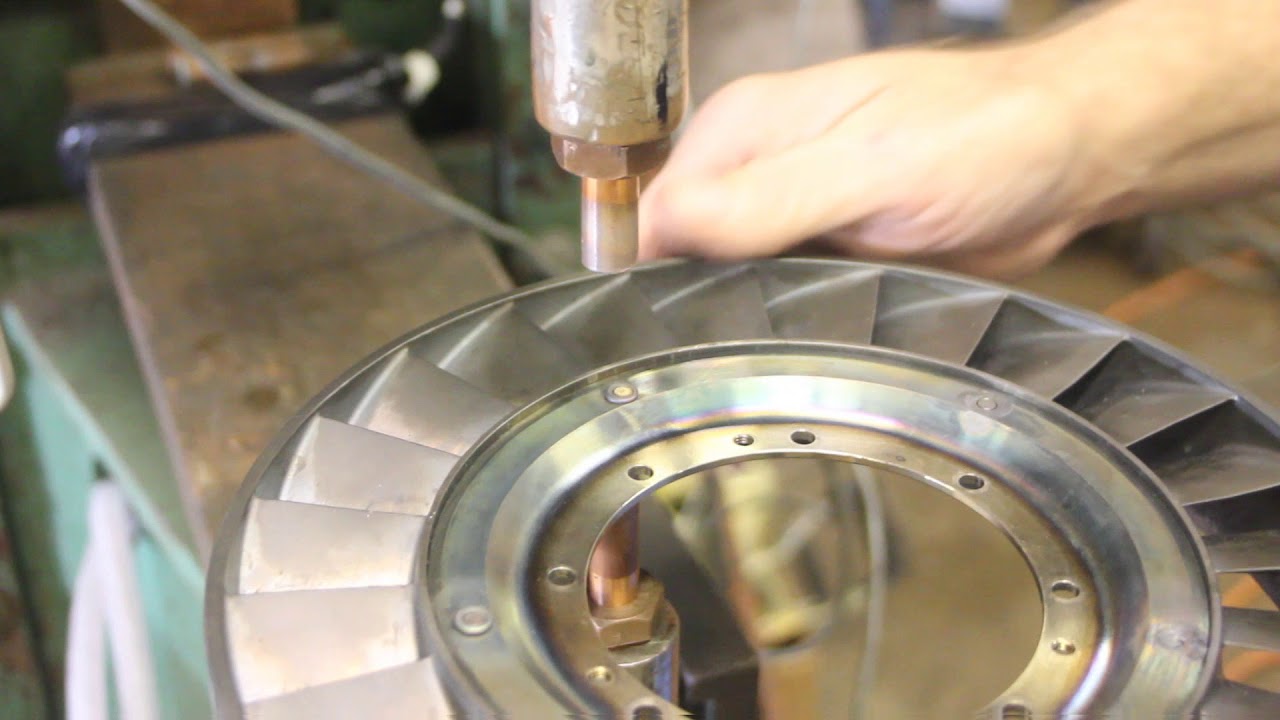 Hot riveting with a resistance (spot) welder - YouTube