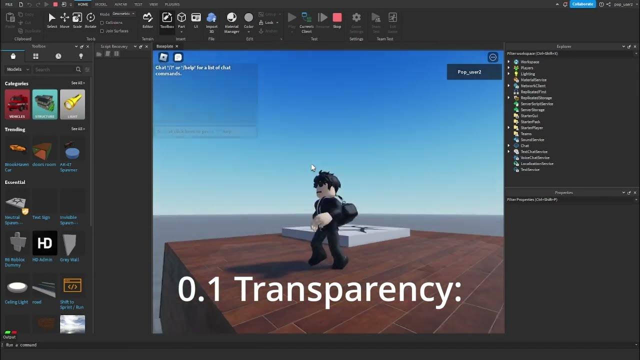 How to add reflection to flooring in roblox - YouTube
