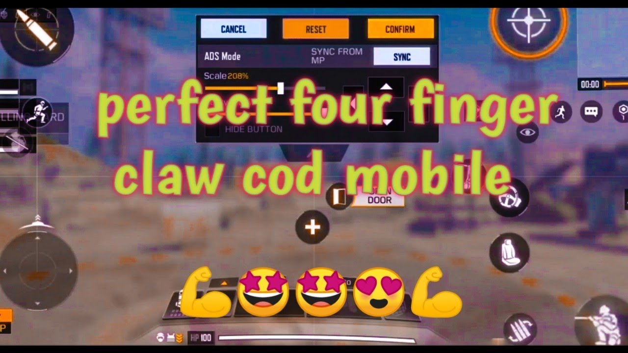 perfect four finger control for COD mobile - YouTube