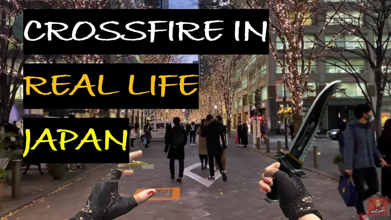 REAL LIFE CrossFire in Japan | TRAVEL with CrossFire Real Life - YouTube
