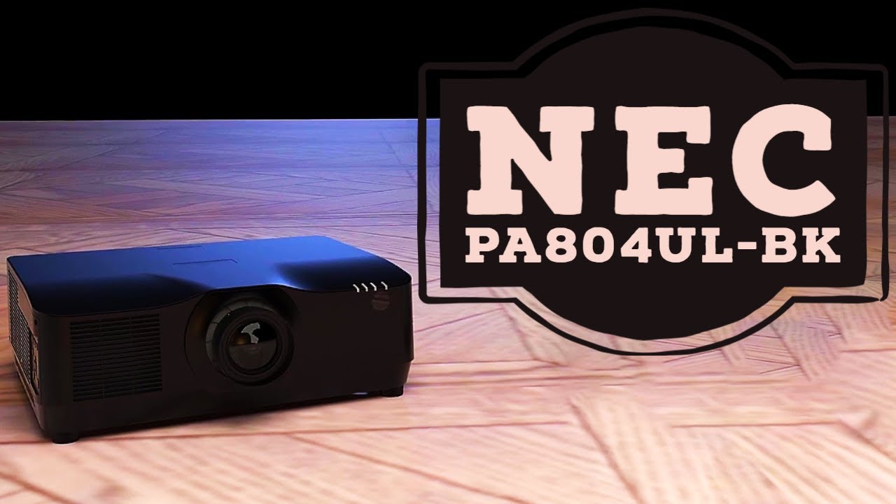 📽️ NEC PA804UL-BK Projektor (2024) - YouTube