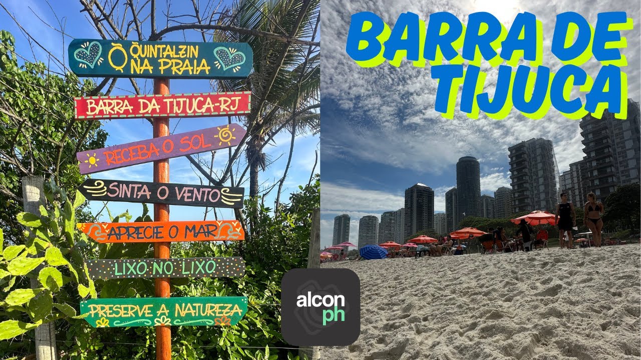 Visitamos BARRA DE TIJUCA, la mejor playa de Río de Janeiro - YouTube