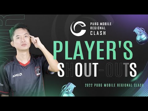 PLAYER'S SHOUTOUT BOOM ESPORTS | 2022 PUBG MOBILE REGIONAL CLASH - YouTube