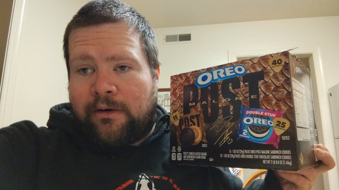Oreo Post Malone Cookies Review - YouTube