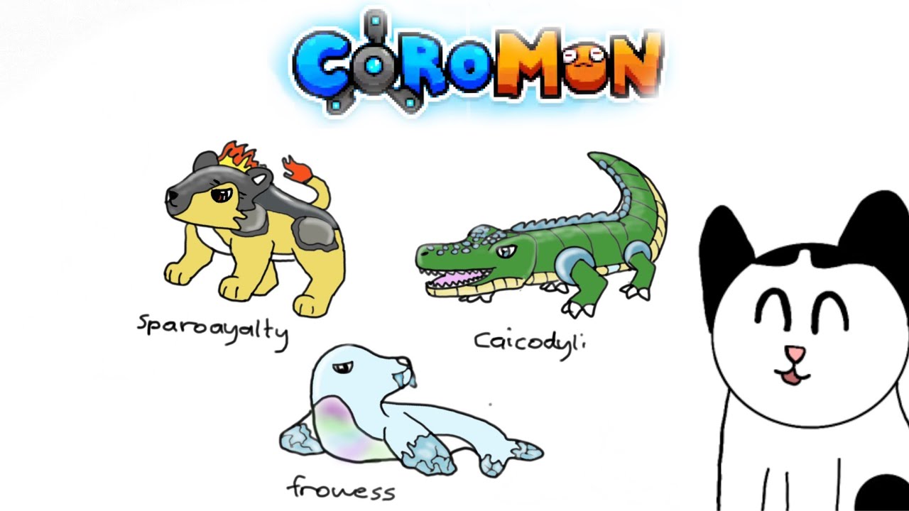 Making a coromon region 2! | starter evolutions - YouTube