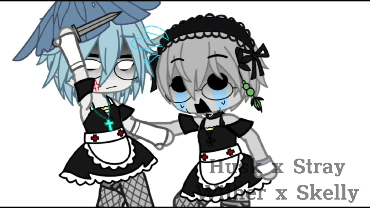 // Husk x Stray + Wither x Skeleton//OTP💎//By:Samy._.Monster school ...