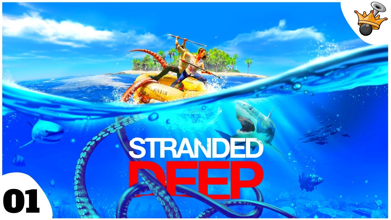 Mon avion se crash sur une île déserte ! STRANDED DEEP GAMEPLAY FR #1 ...