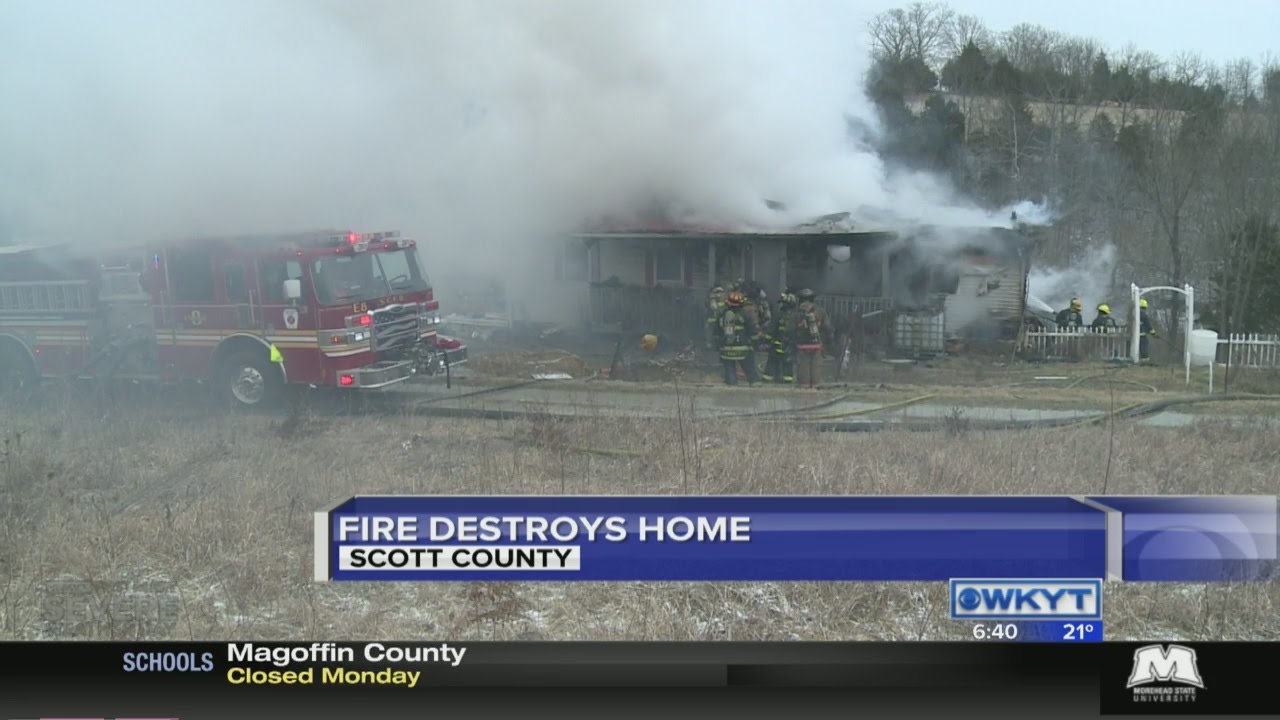Scott County fire - YouTube