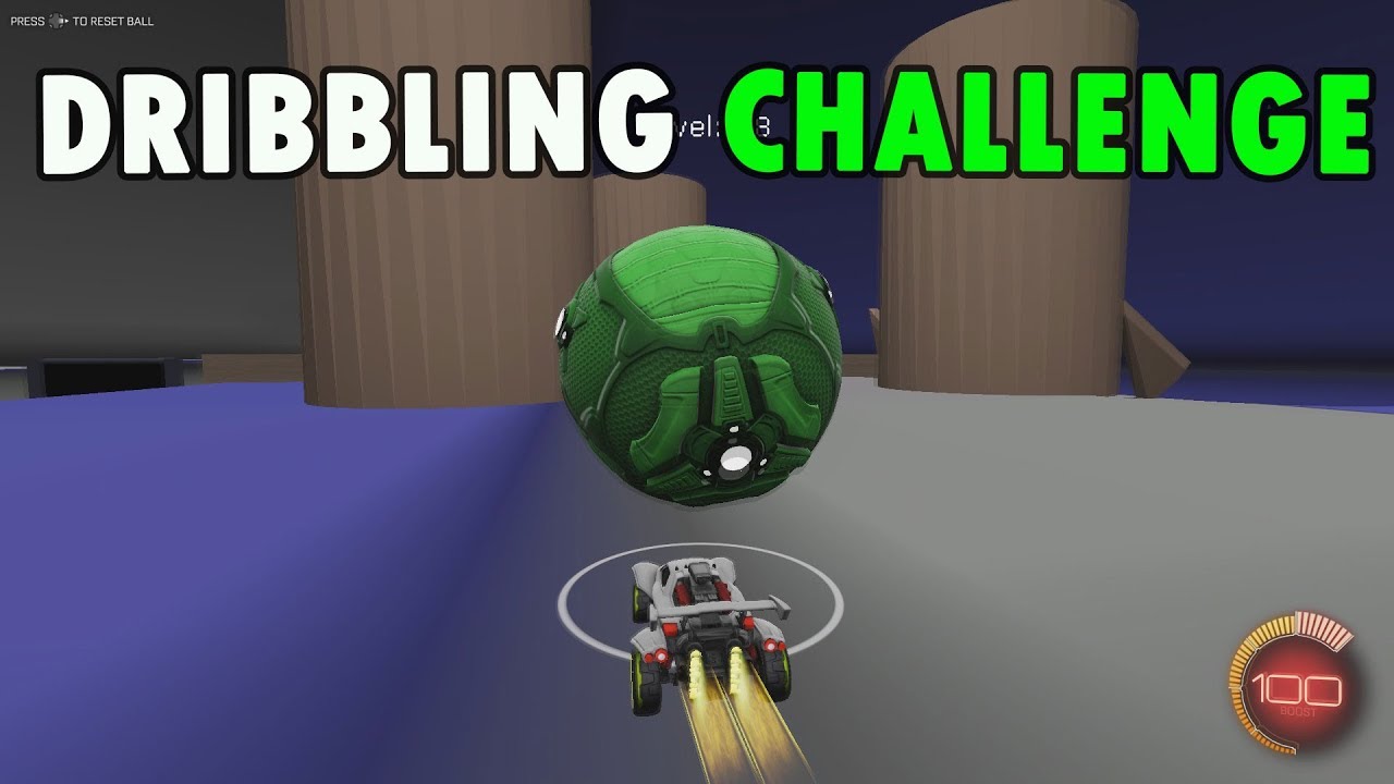 EL MEJOR MAPA PARA HACER DRIBBLING | Rocket League - YouTube