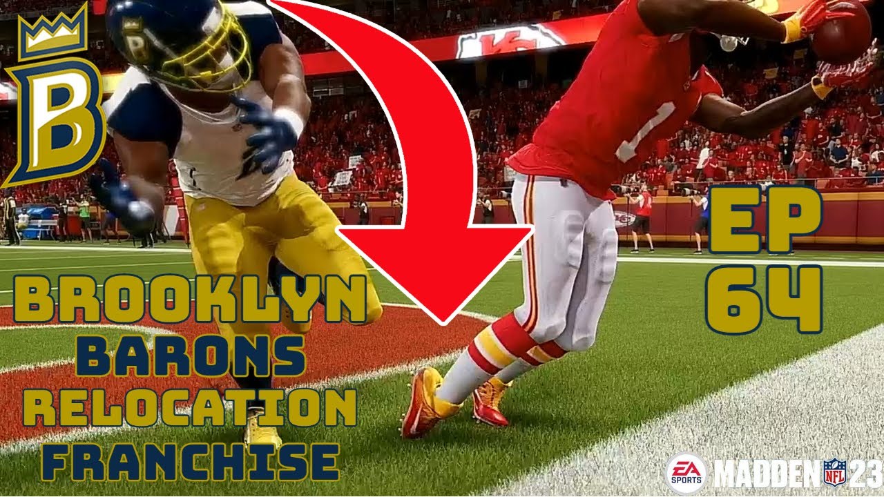 This One is Nuts! | Madden 23 | Brooklyn Barons Relocation Franchise ...