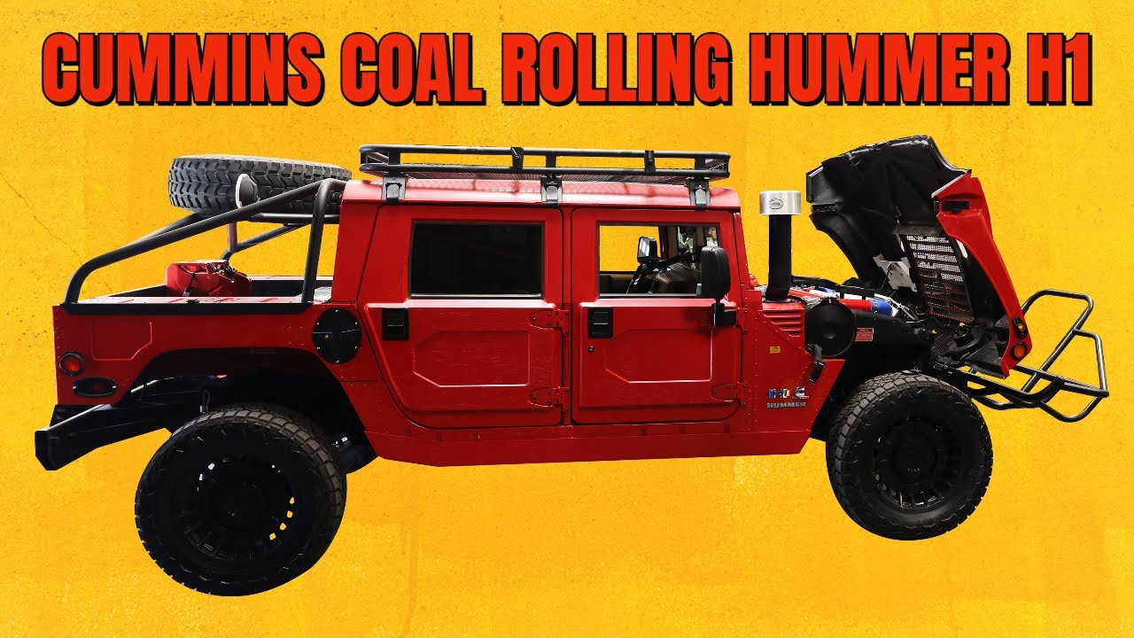 CUMMINS COAL ROLLING HUMMER H1 - YouTube