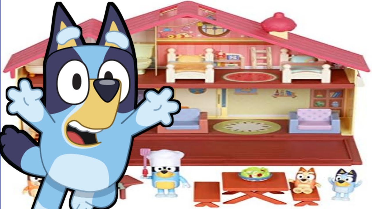 Costco Bluey House | Freeze Dance Brain Break Tiles Hop - YouTube