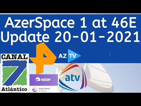 AzerSpace 1/Africasat 1a at 46.0°E| Azerspace 1 latest update 20-01-2021
